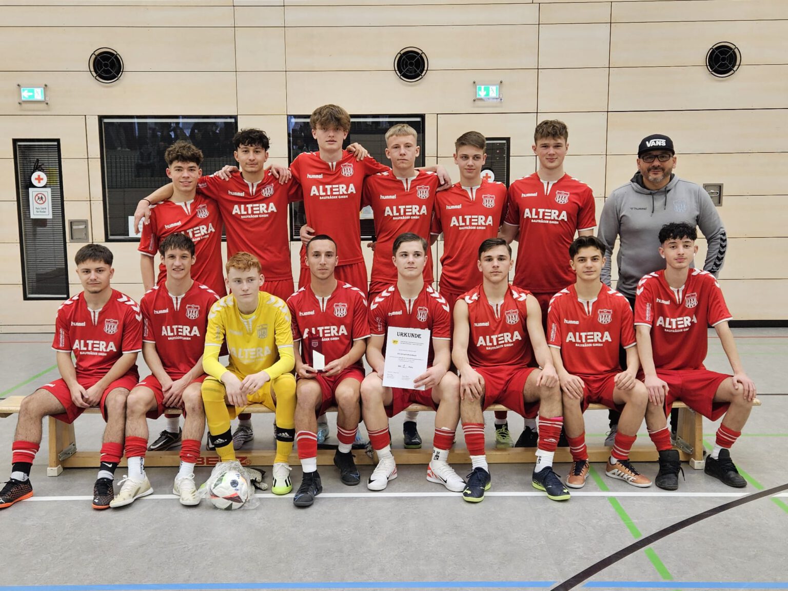 U11-, U15- und U17-Junioren sind Hallenbezirksmeister 2024! – FV Lörrach-Brombach e.V.